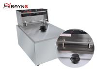 China Commercial 8 Liter Electric Single Tank Table Top Deep Fryer 3.25kW 220V for sale