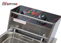 China Commercial 8 Liter Electric Single Tank Table Top Deep Fryer 3.25kW 220V for sale