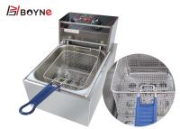 China Commercial 8 Liter Electric Single Tank Table Top Deep Fryer 3.25kW 220V for sale