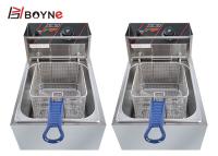 China Commercial 8 Liter Electric Single Tank Table Top Deep Fryer 3.25kW 220V for sale