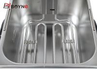 China 6L Single Tank Stainless Steel Fryer Machine For Snacks for sale