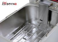 China 6L Single Tank Stainless Steel Fryer Machine For Snacks for sale