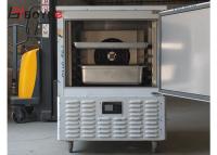 China SS 304 Pizza Dough Seafood Blast Freezer 5 Plate Rapid Freezing Cabinet 800x800x920mm for sale