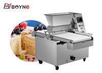 China 1200W Commercial Cake Filling Machine Automatic Bakery Production Line 620mm Belt for sale