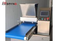 China Automatic Cake Filling Machine 620mm Belt 220V PLC Memory Function Bakery Equipment for sale