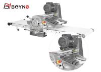 China 201 Stainless Steel Electric Dough Sheeter For Restaurant table one type save space for sale