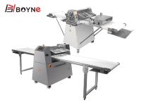 China Full Automatic Vertical Dough Sheeter 650mm Rolling Width 1.5kw 220V Bakery Equipment for sale