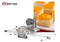 China Commercial Table Top Dough Sheeter Machine 380mm Roller 0.5-38mm Adjustable Thickness for sale