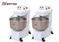 China 50L Electric Dough Mixer Vertical Touch Panel High Speed Bakery Kneading Equipments for sale
