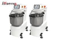 China 50L Electric Dough Mixer Vertical Touch Panel High Speed Bakery Kneading Equipments for sale