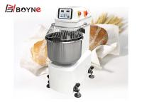 China 50L Electric Dough Mixer Vertical Touch Panel High Speed Bakery Kneading Equipments for sale