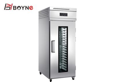 China Commercial Stainless Steel Dough Proofer 18 Trays 220V 2.3kw for Bakery Room for sale