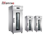 China PU Insulation Heating Electric Dough Proofer Single Door 18 Trays 220V 2.3kw Fermentation Box for sale