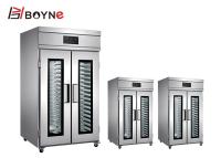 China PU Insulation Heating Electric Dough Proofer Single Door 18 Trays 220V 2.3kw Fermentation Box for sale