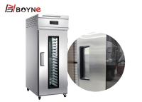 China 220V 18 Tray Stainless Steel Commercial Dough Proofer Retarder Single Door 2-38°C for sale