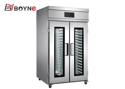 China Double Door Stainless Steel 36 Tray Dough Proofer Retarder 2-38°C 220V for sale