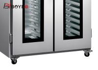 China Double Door Stainless Steel 36 Tray Dough Proofer Retarder 2-38°C 220V for sale