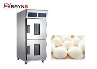 China Two Half Glass Door 36 Trays Dough Freezer Retarder Microcomputer Control For Bakery Shop for sale