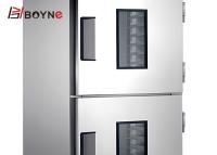 China Two Half Glass Door 36 Trays Dough Freezer Retarder Microcomputer Control For Bakery Shop for sale
