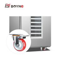 China 18 Trays Bakery Processing Equipment Vertical Kitchen Freezer Chiller Bread Dough Proofer Single Door for sale