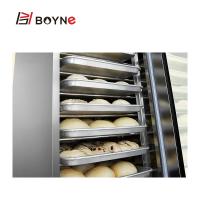 China 18 Trays Bakery Processing Equipment Vertical Kitchen Freezer Chiller Bread Dough Proofer Single Door for sale