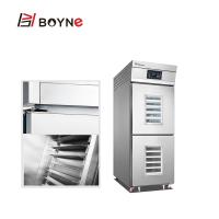 China 18 Trays Bakery Processing Equipment Vertical Kitchen Freezer Chiller Bread Dough Proofer Single Door for sale