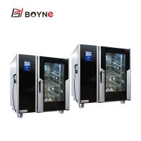 China Electric 6 Trays Steam Combi Oven 380V 12.5kW Stainless Steel with Injection for sale