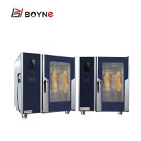 China 18.5kW 10 Trays Stainless Steel Steam Combi Oven 380V Commercial Kitchen Cooking Equipment for sale
