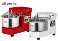 China Industrial Dough Mixer Bread Making Machine Red White 220v / 380v with painting frame for sale