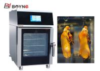 China Commercial 4 Tray Electric Combi Oven 220V 380V Touch Control 5.7-6.2kW for sale