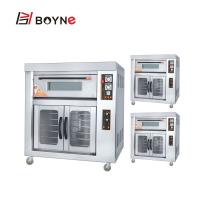 China Gas Commercial Oven with Proofing Cabinet 2.86kW 220V Bakery Equipment 12 Tray for sale