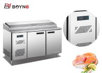 China 330w Commercial Refrigeration Equipment Pizza Working Table Refrigerator for sale