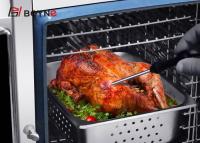 China Stainless Steel 10 Trays Commercial Combi Oven 380V 18kW with Boiler for sale