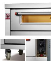 China Three Deck Three Trays 12kw Industrial Baking Oven for bakery shop or kitchen for sale