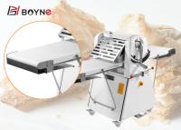 China Restaurant Table Top vertical type of  Bread Dough Rolling Machine 380v Tart Sheeter for sale