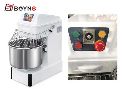 China 20L Commercial Spiral Dough Mixer 8kg Capacity 1.5kw 220V Stainless Steel Bread Kneading Machine for sale