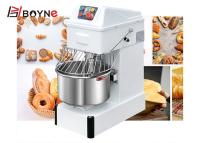 China 20L Commercial Spiral Dough Mixer 8kg Capacity 1.5kw 220V Stainless Steel Bread Kneading Machine for sale
