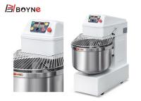 China 60L to 260L Large Capacity Spiral Dough Mixer Heavy Duty 2 Speed 380V Dough Kneader for sale