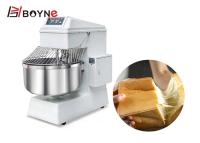 China 60L to 260L Large Capacity Spiral Dough Mixer Heavy Duty 2 Speed 380V Dough Kneader for sale