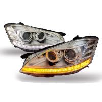 China S Class W221 Headlight Daytime Running LED Lights Modified for Benz S300 S350 S500 S600 for sale