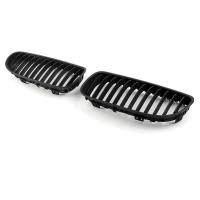China Custom OE NO. Matte Black Double Slat Line Front Grille for BMW E90 E91 M POWER Style for sale