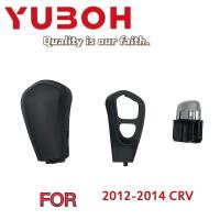 China 54131-T0A-A91ZA Plastic Black Leather Car Gear Knob for Hond CRV FC1 FC7 2012 2013 2014 for sale
