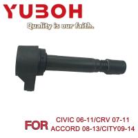 China 2010 Year Plastic Auto Engine System Parts Ignition Coil for HONDA CIVIC CRV ACCORD CITY for sale
