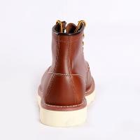 China Unisex all seasons protective function full grain cow leather upper EVA insole High quality Goodyear safety shoes for sale