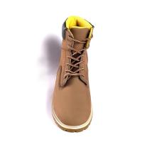 China Brown Cow Leather Goodyear Work And Safety Shoes Upper Rubber Sole Custom Protective Function All Seasons for sale