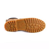 China Brown Cow Leather Goodyear Work And Safety Shoes Upper Rubber Sole Custom Protective Function All Seasons for sale