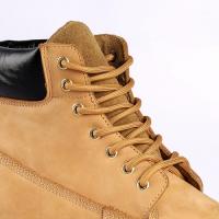 China Yellow Color Anti Slip Goodyear Safety Shoes Air Mesh Ventilate Unisex  High End for sale