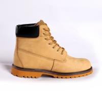 China Yellow Color Anti Slip Goodyear Safety Shoes Air Mesh Ventilate Unisex  High End for sale