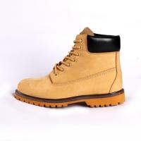 China Yellow Color Anti Slip Goodyear Safety Shoes Air Mesh Ventilate Unisex  High End for sale