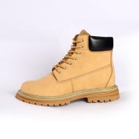 China Yellow Color Anti Slip Goodyear Safety Shoes Air Mesh Ventilate Unisex  High End for sale